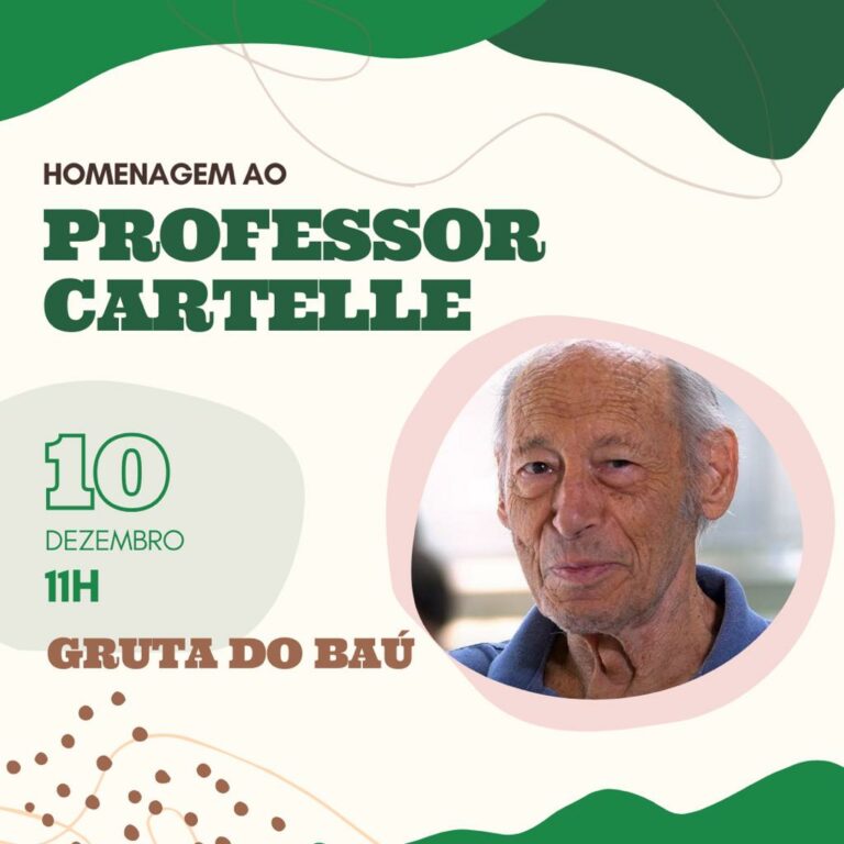 Biólogo Castor Cartelle receberá homenagem na Gruta do Baú (MG ...
